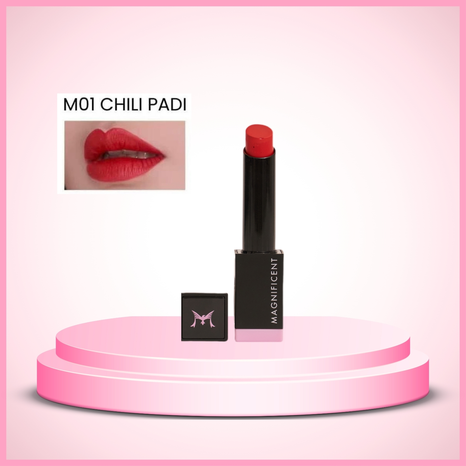 XMEGAMI VISKY - HYDRA MATTE LIPSTICK - M01 火辣红